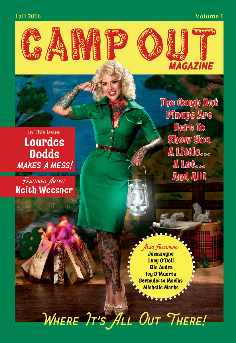 ONLY 10 COLLECTOR’S Edition SIGNED Issue 1 18+ – Campout Magazine
